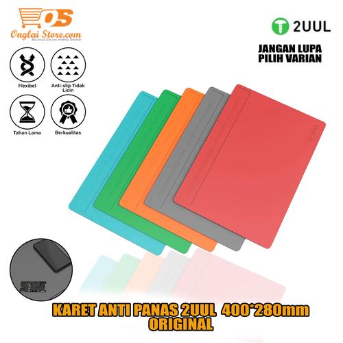 Jual 2UUL Karet Anti Panas Karpet Matras Service Tatakan Alas Service ...