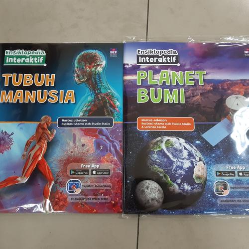 Jual Buku Anak Ensiklopedia Interaktif: Tubuh Manusia / Planet Bumi ...