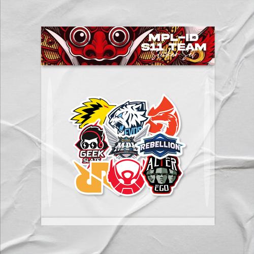 Jual Stiker Logo Tim MPL-ID Season 11 Sticker Pack - S - Kab. Wonosobo ...