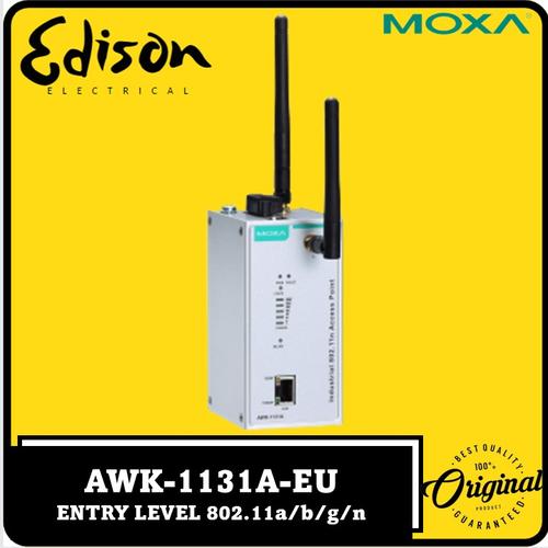 Jual MOXA AWK-1131A-EU Industrial IEEE 802.11a/b/g/n Wireless AP/Client AC - Jakarta Barat ...