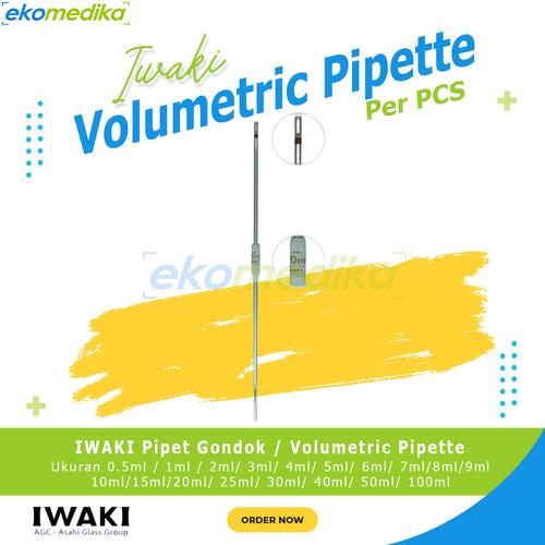 Jual PYREX Volumetric Pipet 5ml - Merk IWAKI 5ml - Jakarta Timur - EKO ...