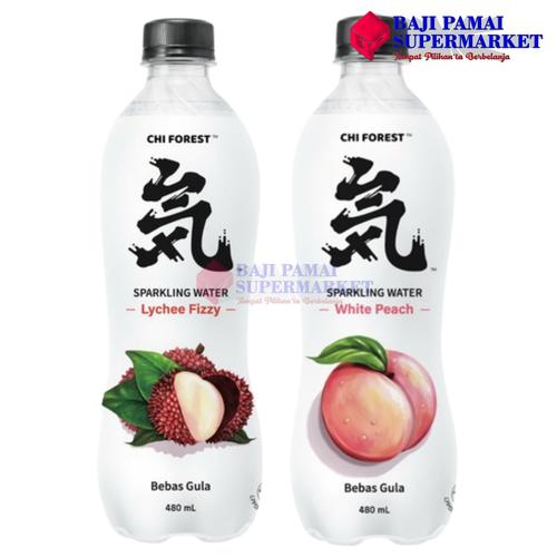 Jual Chi Forest Sparkling Water 480ml - White Peach - Kota Makassar - BAJI PAMAI SUPERMARKET ...
