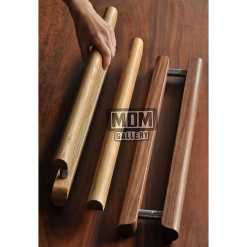 Jual Handle Pintu / Gagang Pintu Kayu Jati Motif Polos Sabit 60cm ...