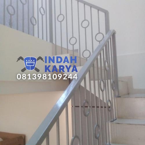 Jual railingg tangga besi hollo dan besi solid, design modern dan ...