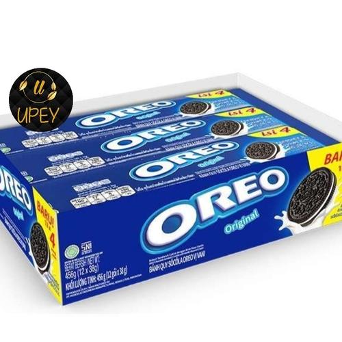 Jual BISKUIT OREO ORIGINAL VANILLA 38 GRAM X 12 - Jakarta Barat - UPEY ...