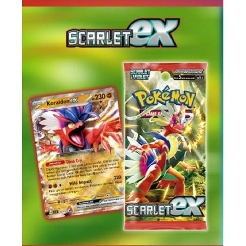Jual Pokemon Scarlet Ex Booster Pack Tcg Indonesia Sv1s Jakarta Utara
