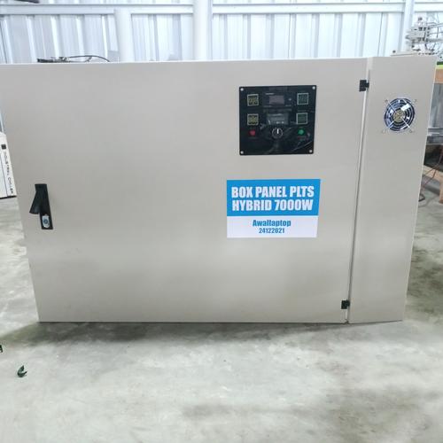 Jual box panel plts otomatis offgrid hybrid 7000w mppt 180A full ...