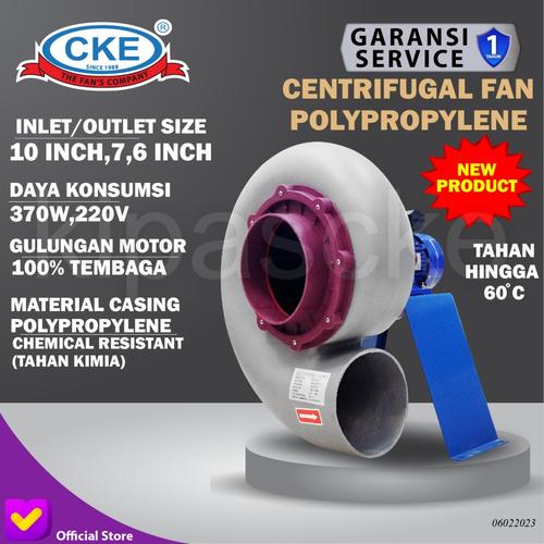 Jual Centrifugal Fan CKE PP 370W 220V Blower Lemari Asem Blower Keong ...