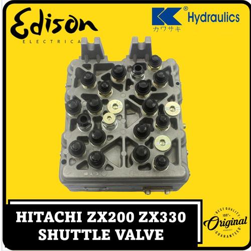 Jual HITACHI Shuttle Signal Valve ZAXIS ZX210-5G ZX200 ZX110 ZX330 ...