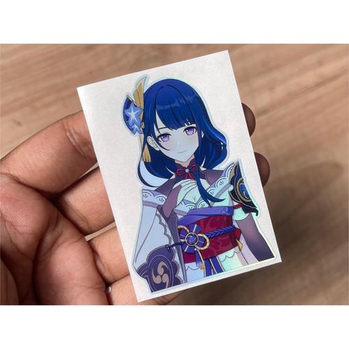 Jual Stiker Genshin Impact Raiden Shogun Versi 2 - Kota Banjarmasin ...