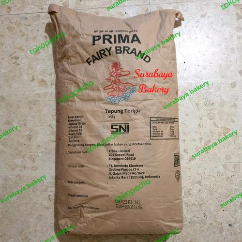 Jual Tepung Prima Fairy Brand / Tepung Terigu Prima Fairy Brand 25kg ...