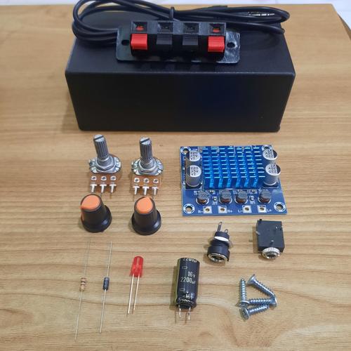 Jual DIY Mini Amplifier TPA 3110 / PAM 8610 12V - Paket Kit Siap Rakit ...