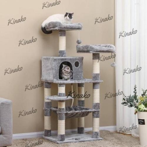Jual tempat bermain kucing READY STOCK Rumah Kucing Tingkat / Cat Tree ...