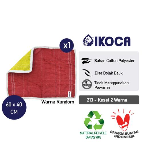 Promo Keset Lantai Kamar Mandi Lap Kaki 2 Warna Bolak Balik IKOCA IKO ...