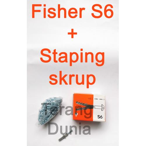 Jual Fiser S6 skrup s6 fisher s6 dan staping s6 Visher s6 sekrup s6 ...