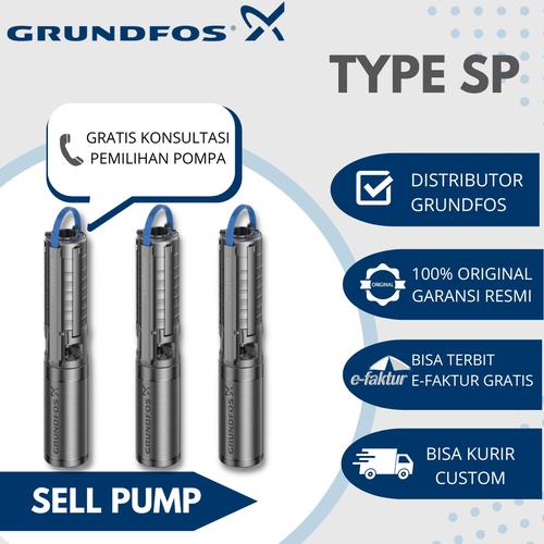Jual Pompa Grundfos SP 5A-8 3 Phase + Komplit CTK - Kab. Bekasi - sell ...