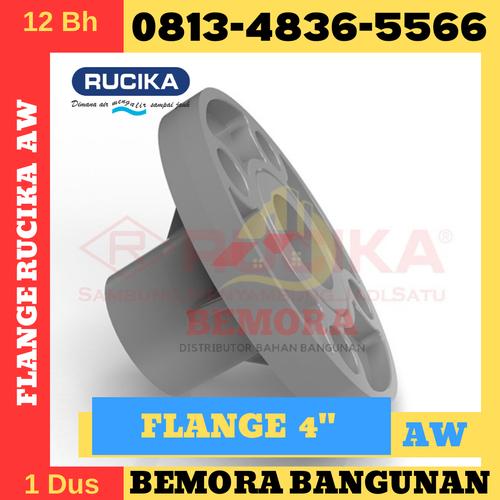 Jual Flange pvc 4" aw rucika / Fitting pvc flange (Harga Grosir 1 dus ...
