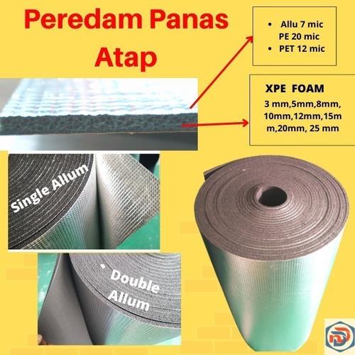 Jual Peredam Panas Atap 25mm x 1M x 25 M Atap Rumah,Gedung,Pabrik ...