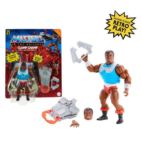 Jual ACTION FIGURE MASTER OF THE UNIVERSE DELUXE CHAMP CLAMP HE-MAN ...