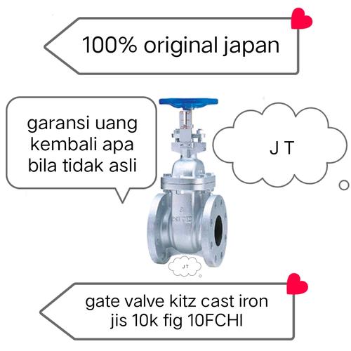 Jual gate valve kitz 2 inch flange jis 10k cast iron fig 10FCHI - Kab. Tangerang - jaya-teknik1 ...