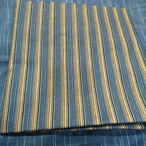 Jual Bahan kain tenun lurik ATBM salur biru coklat tanah adat jogja ...