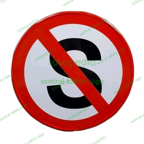 Jual RAMBU DILARANG BERHENTI 60CM - Jakarta Barat - sentral safety sign ...
