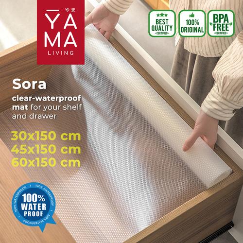 Jual YAMA SORA Waterproof Mat Alas Laci Transparan Kabinet Lemari Dapur ...