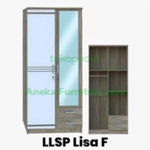 Jual Lemari Pakaian 2 Pintu Olympic LLSP -Aneka furniture jaya - Kab ...
