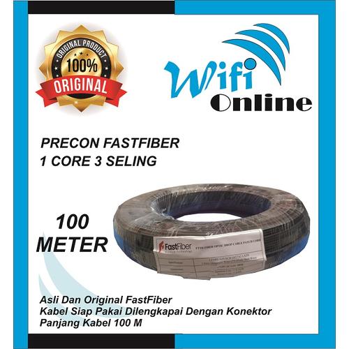 Jual Kabel Fiber optik FO 100 Meter Precon Drop Core - Kab. Bekasi ...