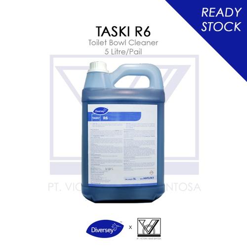 Jual Diversey TASKI R6 (Repackage) - Toilet Bowl Cleaner 1L - Kota ...
