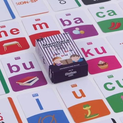 Jual flash card anak lengkap huruf angka buah iqra hijaiyah hewan ...