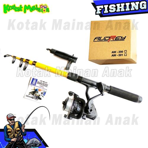 Jual Alat Pancing Set Lengkap Joran Antena Lentur Fishing Mancing ...