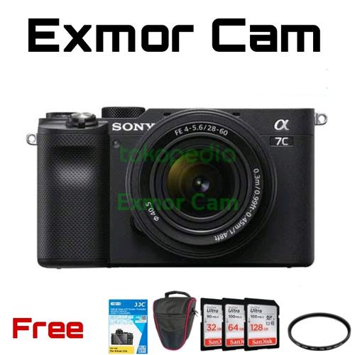 Promo Camera Sony A7C KIT 28-60mm/Sony Alpha 7C Mirrorless FullFrame ...