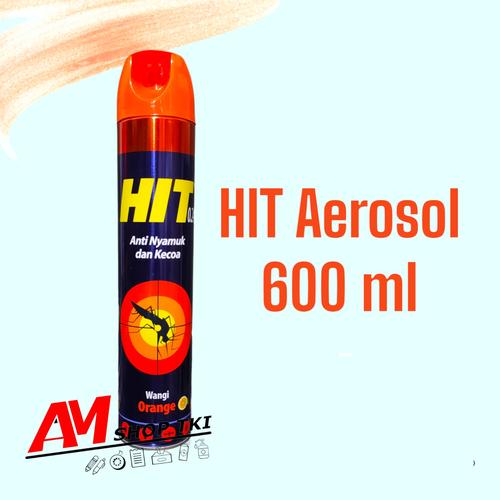 Jual Obat Nyamuk Semprot Hit Aerosol 600 ml (1 pcs) - Fresh Citrus ...