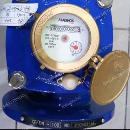 Jual Flow Meter Water Meter Magnos Size 4 Inch Dn 100mm + Kalibrasi ...