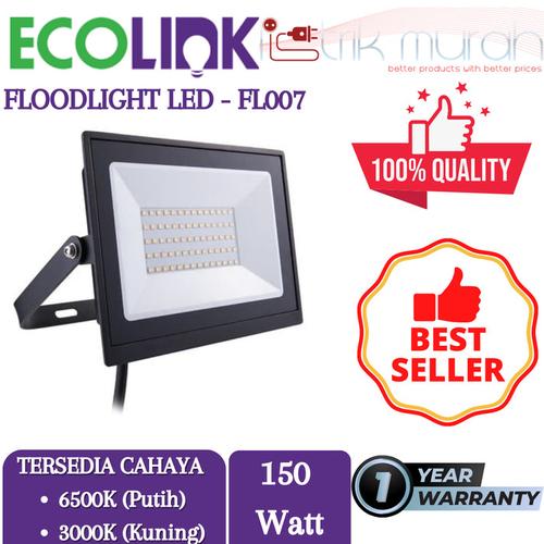 Jual Ecolink Floodlight FL007 200w 200Watt 200 Watt LED Lampu Sorot ...