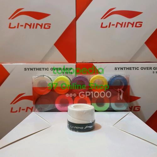 Jual Grip Raket Badminton LI-NING GP 1000|Grip Karet Lining ORIGINAL ...