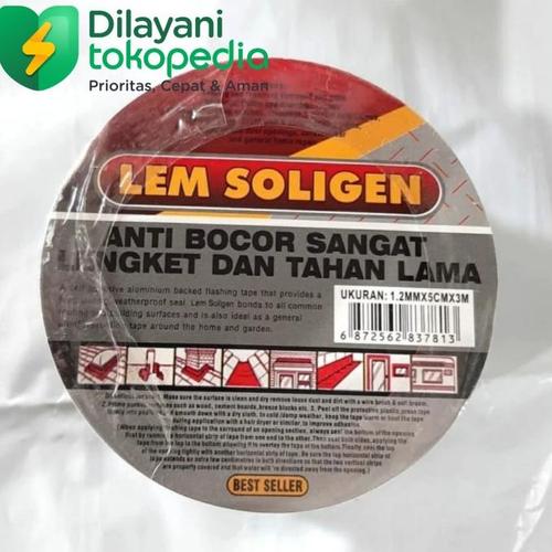 Jual New Lem Atap - Lem Talang Tambal Anti Bocor Lem Soligen / Penambal ...