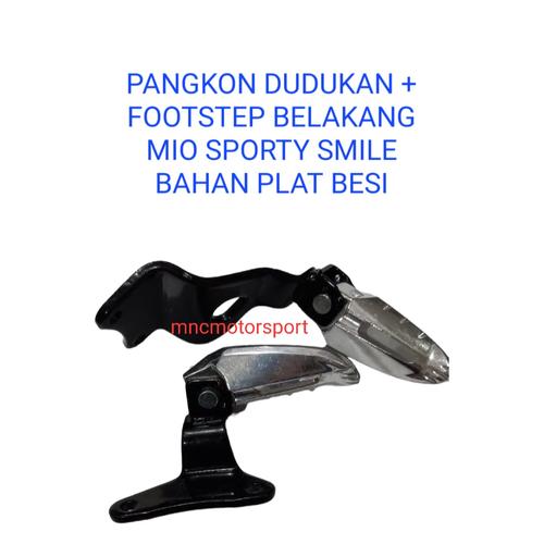 Jual BAHAN BESI PANGKON FOOTSTEP MIO SPORTY SMILE BREKET DUDUKAN FOOT ...