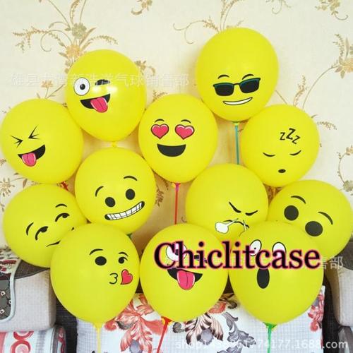 Jual Balon Latex Emoji Emoticon / Paket Balon Latex Emoji - Jakarta ...