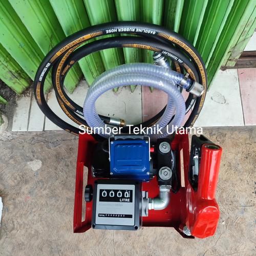 Jual Pompa Minyak Solar FUEL Pump Dispenser Lengkap Set 60LPM 220V ...