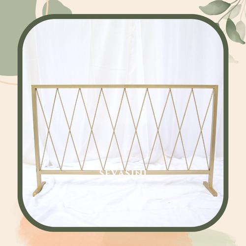 Jual Pagar VIP Besi / Pagar Pembatas Besi / Pagar Kayu Lipat Taman ...