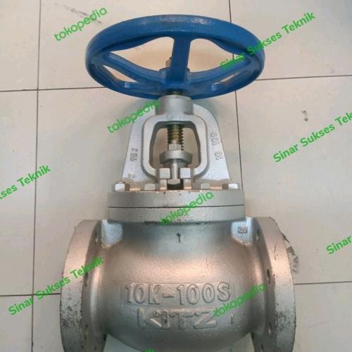 Jual Globe Valve Kitz 2" Inch Flange JIS 10K DN50 - Jakarta Barat - Sinar Sukses Teknik | Tokopedia