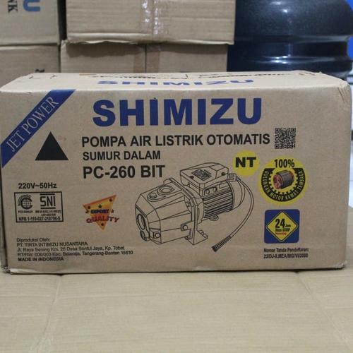 Jual Pompa jet pump PC 260 BIT SHIMIZU + AUTO + MATA JET NON TANK ...