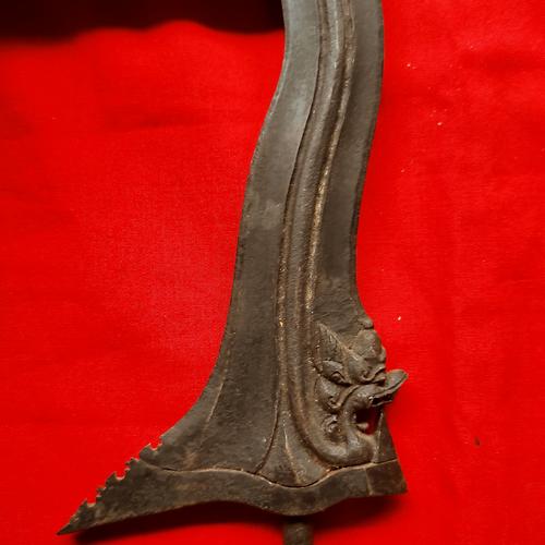 Jual Keris Naga Sasra / Nogo Sosro Luk 11 Pamor Keleng Garap Alusan ...