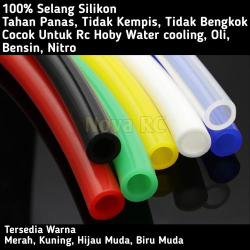 Jual Selang water cooling fuel warna tahan bengkok 7x4mm pnjng 100cm ...