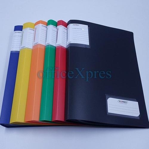 Jual clear holder isi 20 , 40 , 60 poket / map plastik f4 / dokumen ...