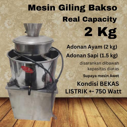 Jual Mesin Giling Daging Bakso Meat Mixer untuk bumbu pecel dimsum ...