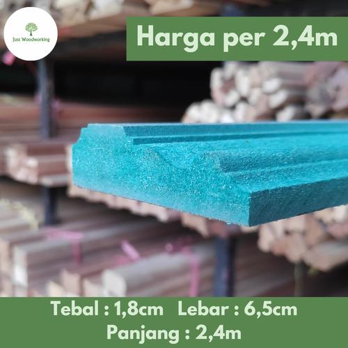 Jual JU-A14 LIST PROFIL HMR HIJAU WALL MOULDING WAINSCOTING WALL PANEL ...