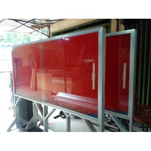 Jual Mading Kaca Softboard standing 80 x 120 cm, bisa pilih ukuran dn ...